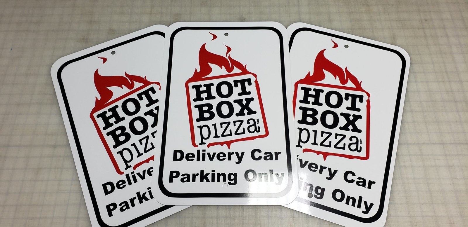 Metal Parking Lot Signs | ZAT Graphics